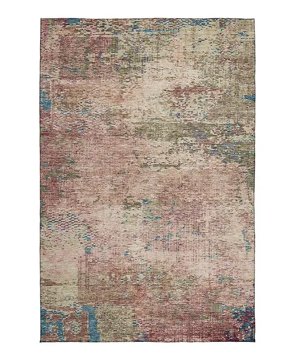DALYN RUG COMPANY Solace Washable Sl5 Area Rug 9'0 X 12'0 - Pink