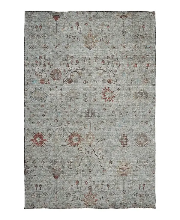 DALYN RUG COMPANY Solace Washable Sl4 Area Rug 5'0 X 7'6 - Gray
