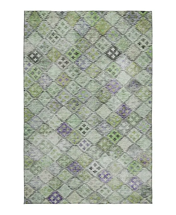 DALYN RUG COMPANY Solace Washable Sl6 Area Rug 9'0 X 12'0 - Green