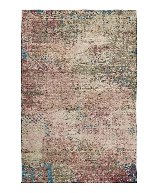 DALYN RUG COMPANY Solace Washable Sl5 Area Rug 5'0 X 7'6 - Pink