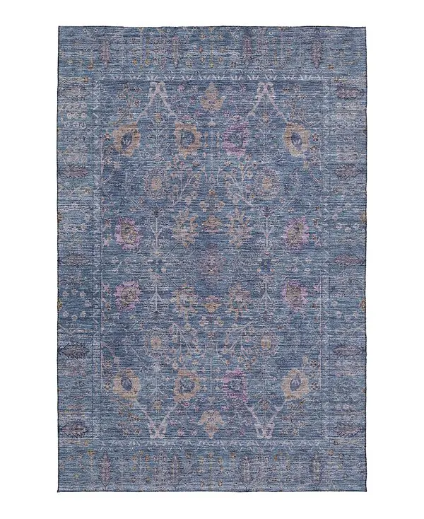 DALYN RUG COMPANY Solace Washable Sl9 Area Rug 9'0 X 12'0 - Blue