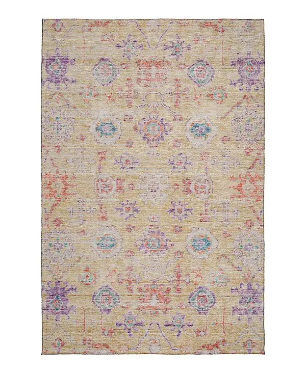 DALYN RUG COMPANY Solace Washable Sl10 Area Rug 9'0 X 12'0 - Orange