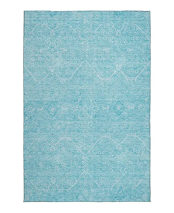 DALYN RUG COMPANY Solace Washable Sl12 Area Rug 9'0 X 12'0 - Blue