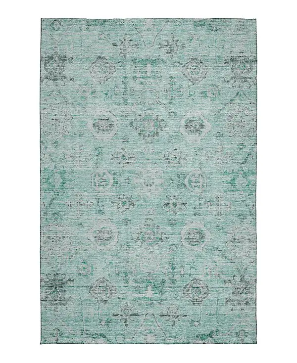 DALYN RUG COMPANY Solace Washable Sl10 Area Rug 5'0 X 7'6 - Blue