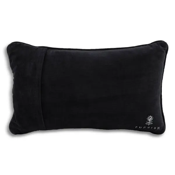 FURBISH Can't Stay Here Needlepoint Pillow
