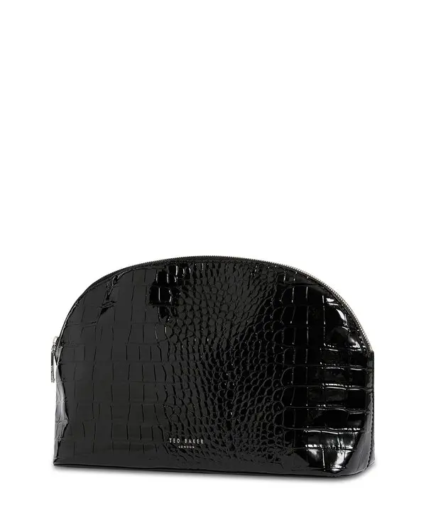 Ted Baker London Valoris Croc Embossed Large Washbag