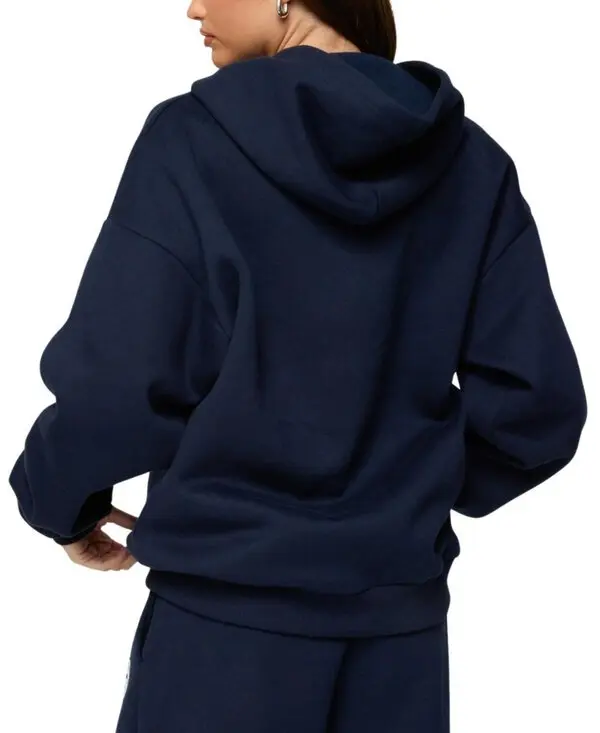 EDIKTED I Heart London Hoodie - Navy