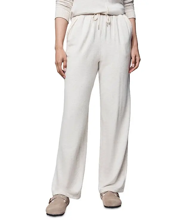 Splendid Supersoft Trim Pants - Pale Oak Heather