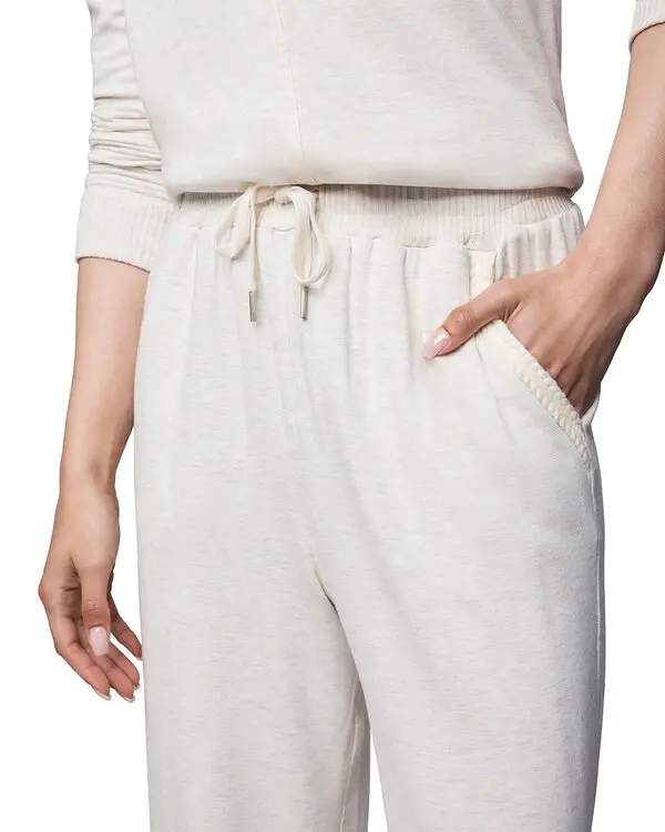 Splendid Supersoft Trim Pants - Pale Oak Heather