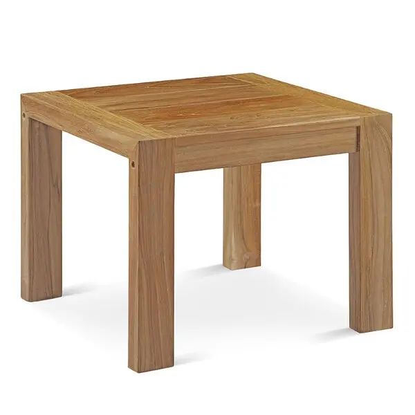 MODWAY Upland Outdoor Patio Wood Side Table