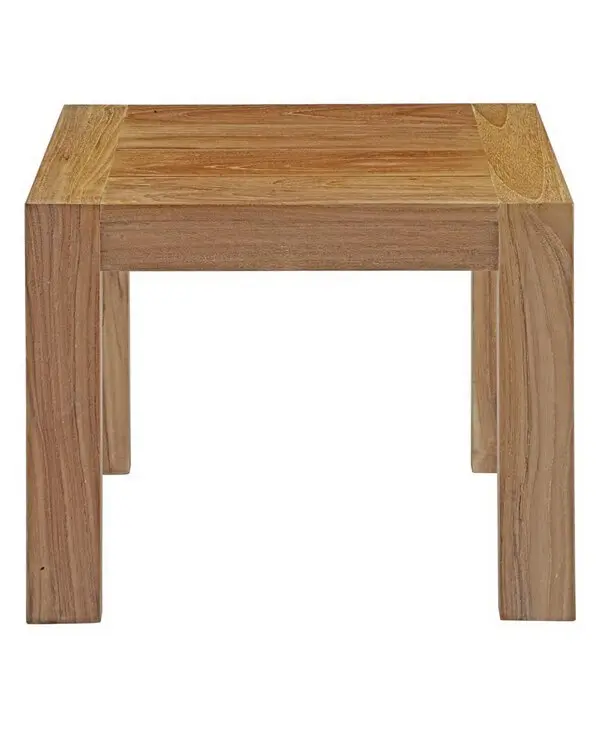 MODWAY Upland Outdoor Patio Wood Side Table