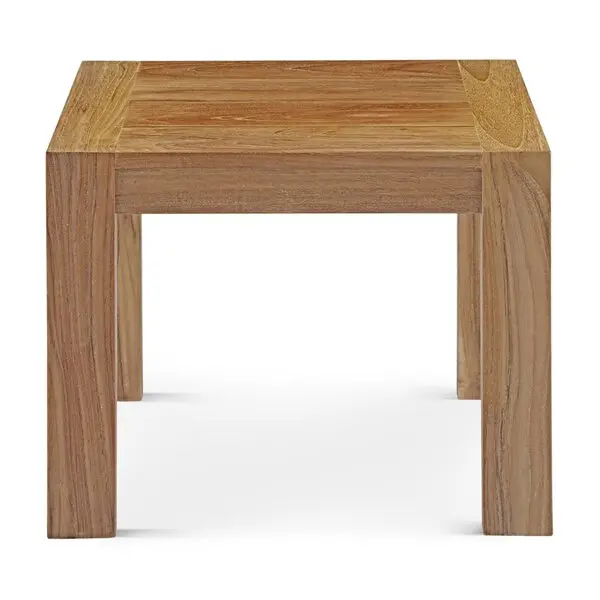 MODWAY Upland Outdoor Patio Wood Side Table