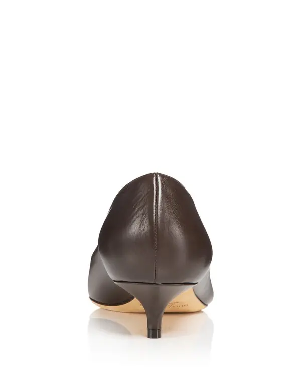JIMMY CHOO Amelia Pointed-toe Pumps - Chocolate