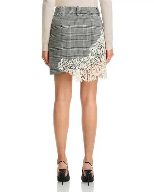 Essentiel Antwerp Interior Crochet Mini Skirt
