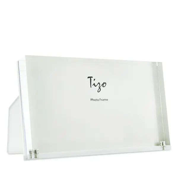 TIZO Clear Lucite Floating Photo Frame 7 X 5 - No Color