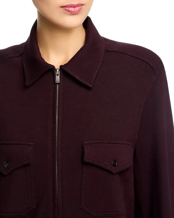 Majestic Filatures Zip Front Shirt
