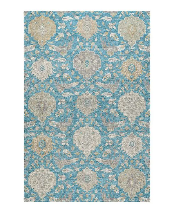 DALYN RUG COMPANY Tabrook Washable Tb4 Area Rug 5'0 X 7'6 - Blue