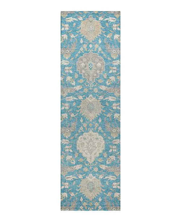DALYN RUG COMPANY Tabrook Washable Tb4 Runner Area Rug 2'3 X 7'6 - Blue