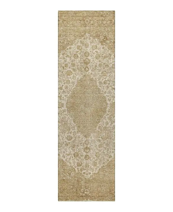 DALYN RUG COMPANY Tabrook Washable Tb13 Runner Area Rug 2'3 X 7'6 - Tan/beige