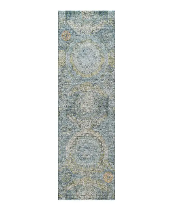 DALYN RUG COMPANY Tabrook Washable Tb14 Runner Area Rug 2'3 X 7'6 - Blue