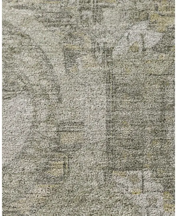 DALYN RUG COMPANY Tabrook Washable Tb14 Round Area Rug 8'0 X 8'0 - Gray