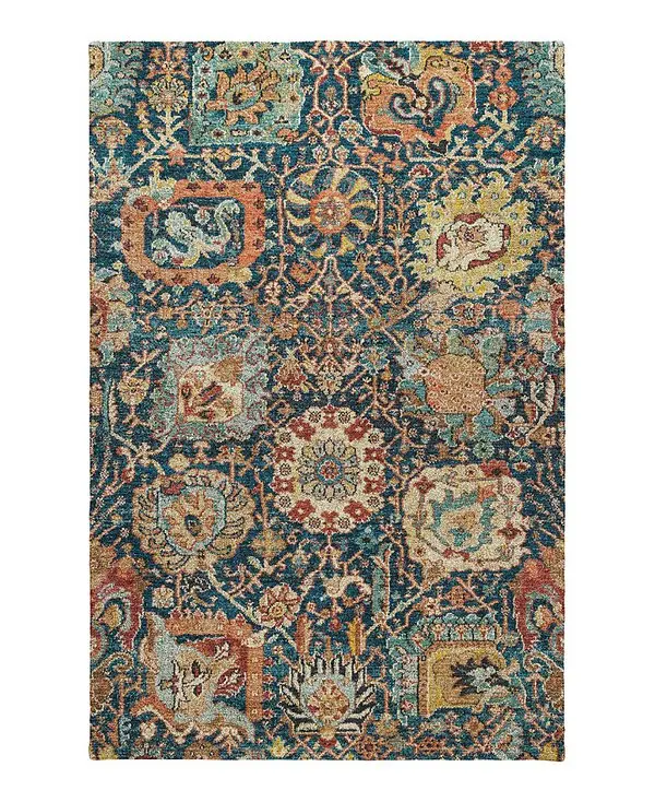 DALYN RUG COMPANY Tabrook Washable Tb10 Area Rug 3'0 X 5'0 - Blue