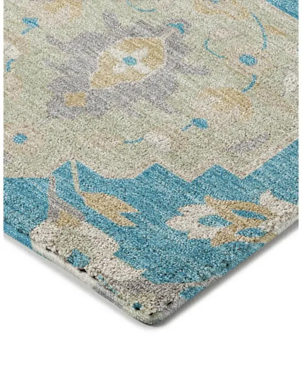 DALYN RUG COMPANY Tabrook Washable Tb4 Area Rug 3'0 X 5'0 - Blue