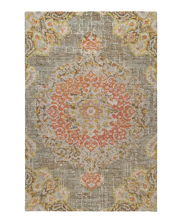 DALYN RUG COMPANY Tabrook Washable Tb11 Area Rug 3'0 X 5'0 - Brown