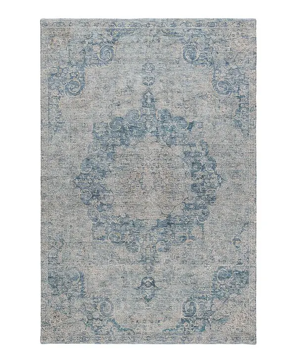 DALYN RUG COMPANY Tabrook Washable Tb5 Area Rug 9'0 X 12'0 - Blue