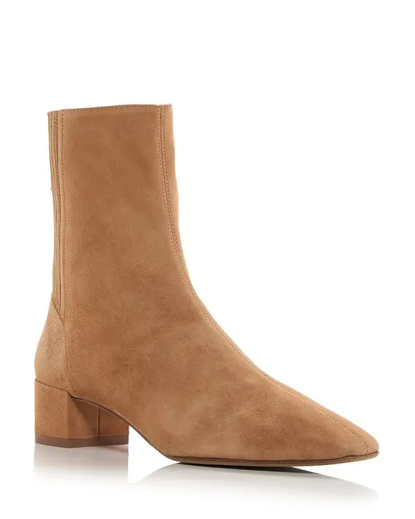 AQUAZZURA Saint Honore Booties - Camel