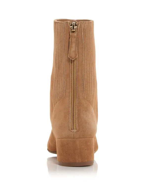AQUAZZURA Saint Honore Booties - Camel