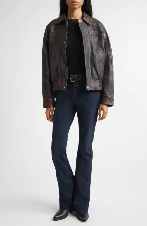 GOLDEN GOOSE Journey Stretch Denim Bootcut Jeans