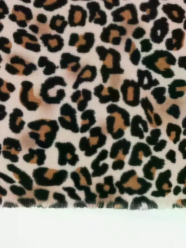 Guess Leopard-print Scarf