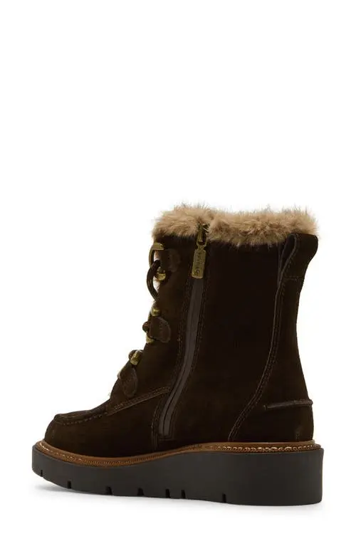 Blondo Monday Waterproof Lace-up Boot - Java Suede