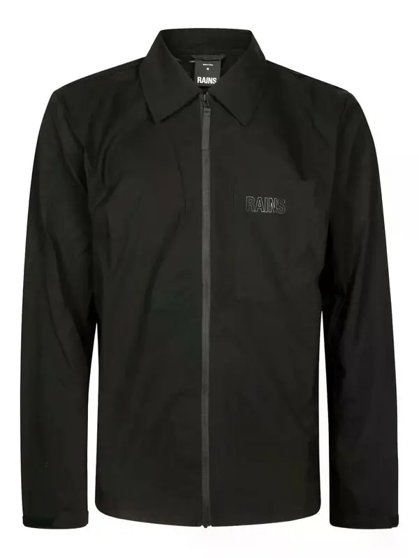 Rains Logo-detail Shirt Jacket