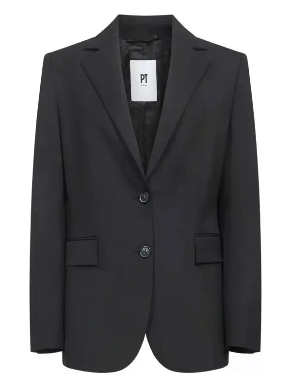 PT TORINO Notched-lapel Single-breasted Blazer