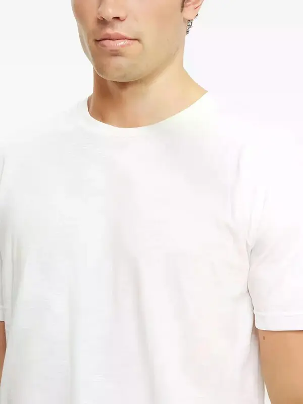 PENINSULA SWIMWEAR Crew-neck Cotton T-shirt