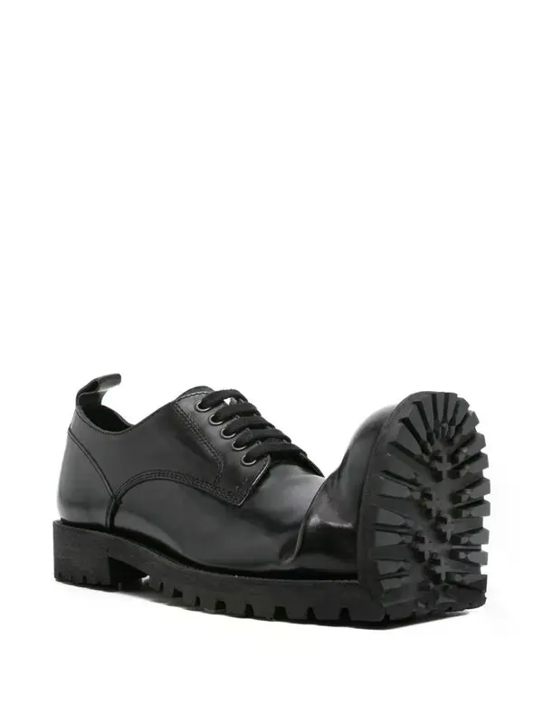 Comme Des Garçons Asymmetric Lace-up Shoes