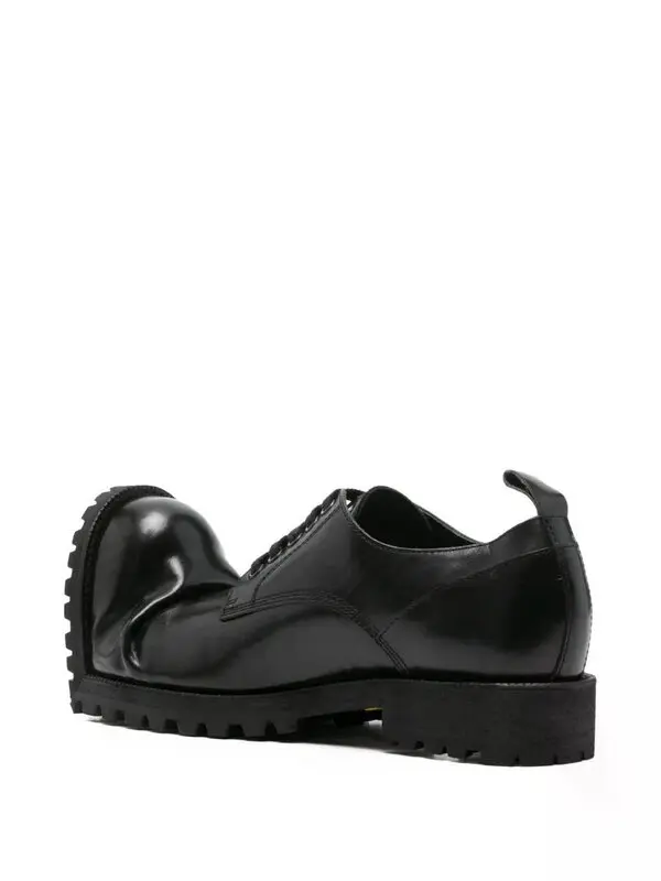 Comme Des Garçons Asymmetric Lace-up Shoes