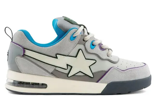 A BATHING APE Flip Sta #2 Sneakers - Gray