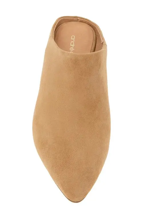 Andre Assous Wyatt Wedge Mule - Biscuit