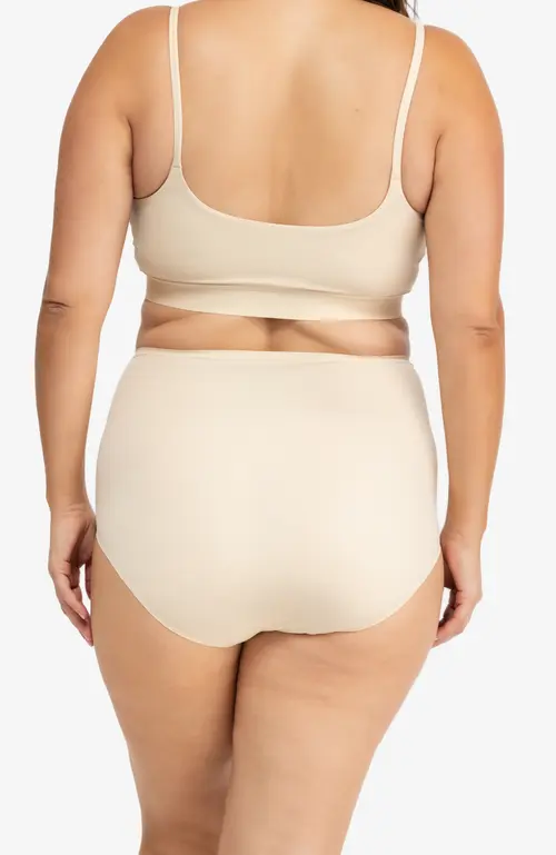Uwila Warrior Soft Seamless High-waisted Brief - Smoke Grey