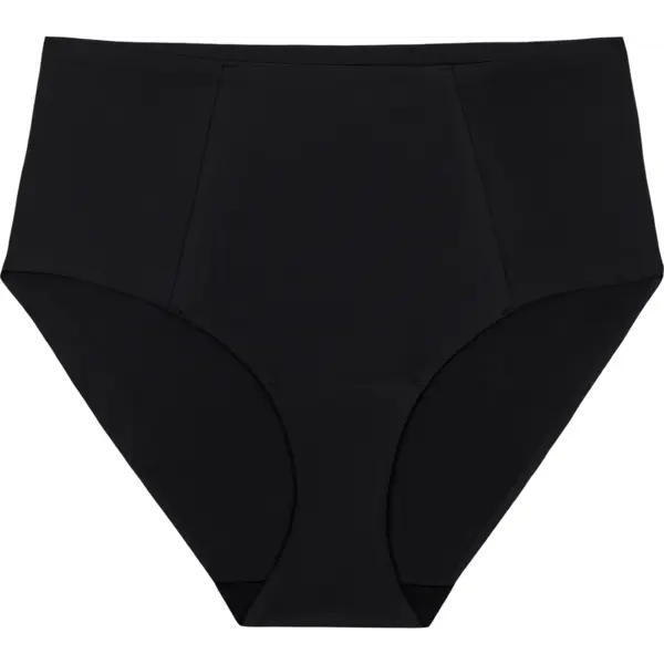 Uwila Warrior Soft Seamless High-waisted Brief - Tap Shoe Black