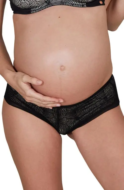 CACHE COEUR Dahlia Maternity Shorts - Black