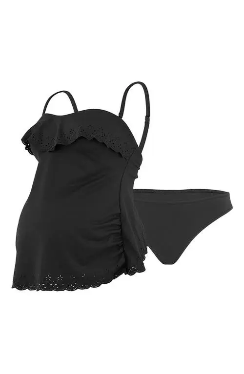 CACHE COEUR Maternity Tankini Swimsuit