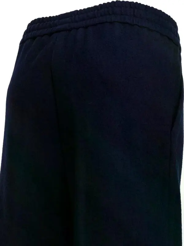 CIRCOLO 1901 Navy Wool Drawstring Trousers