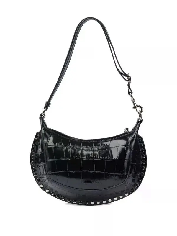 Isabel Marant Leather Shoulder Bag With Studded Detail
