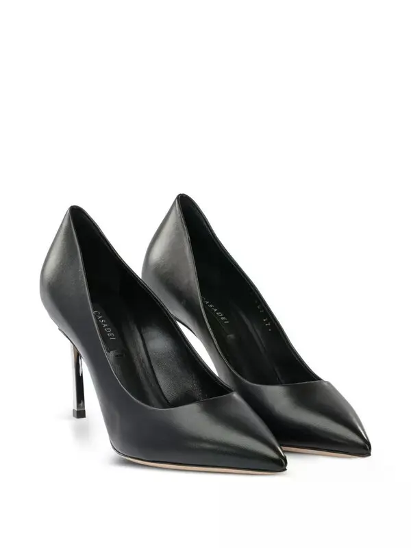 Casadei Leather Heeled Pumps