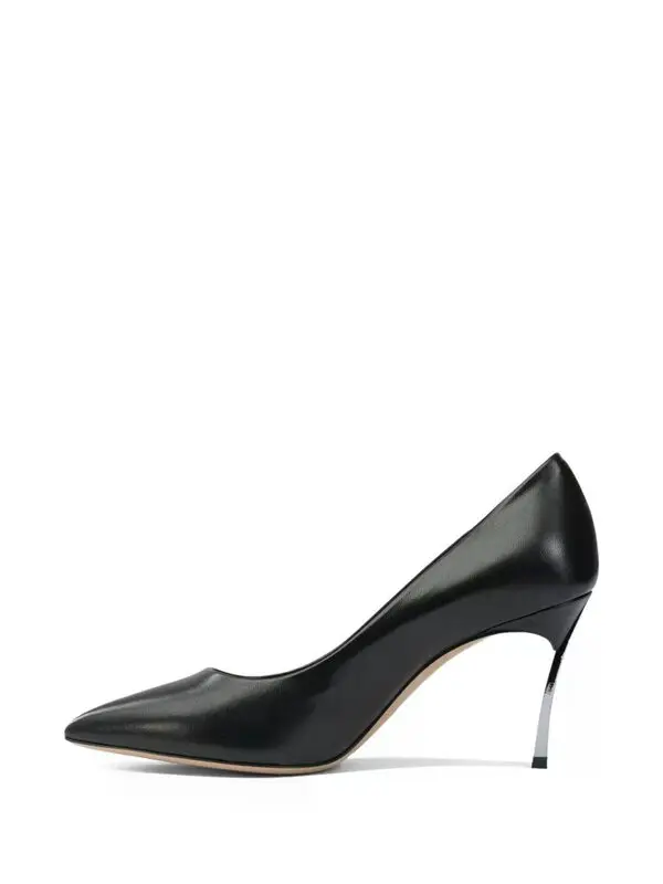 Casadei Leather Heeled Pumps