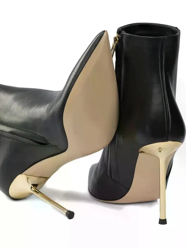 NINALILOU Pointed-toe Ankle Boots
